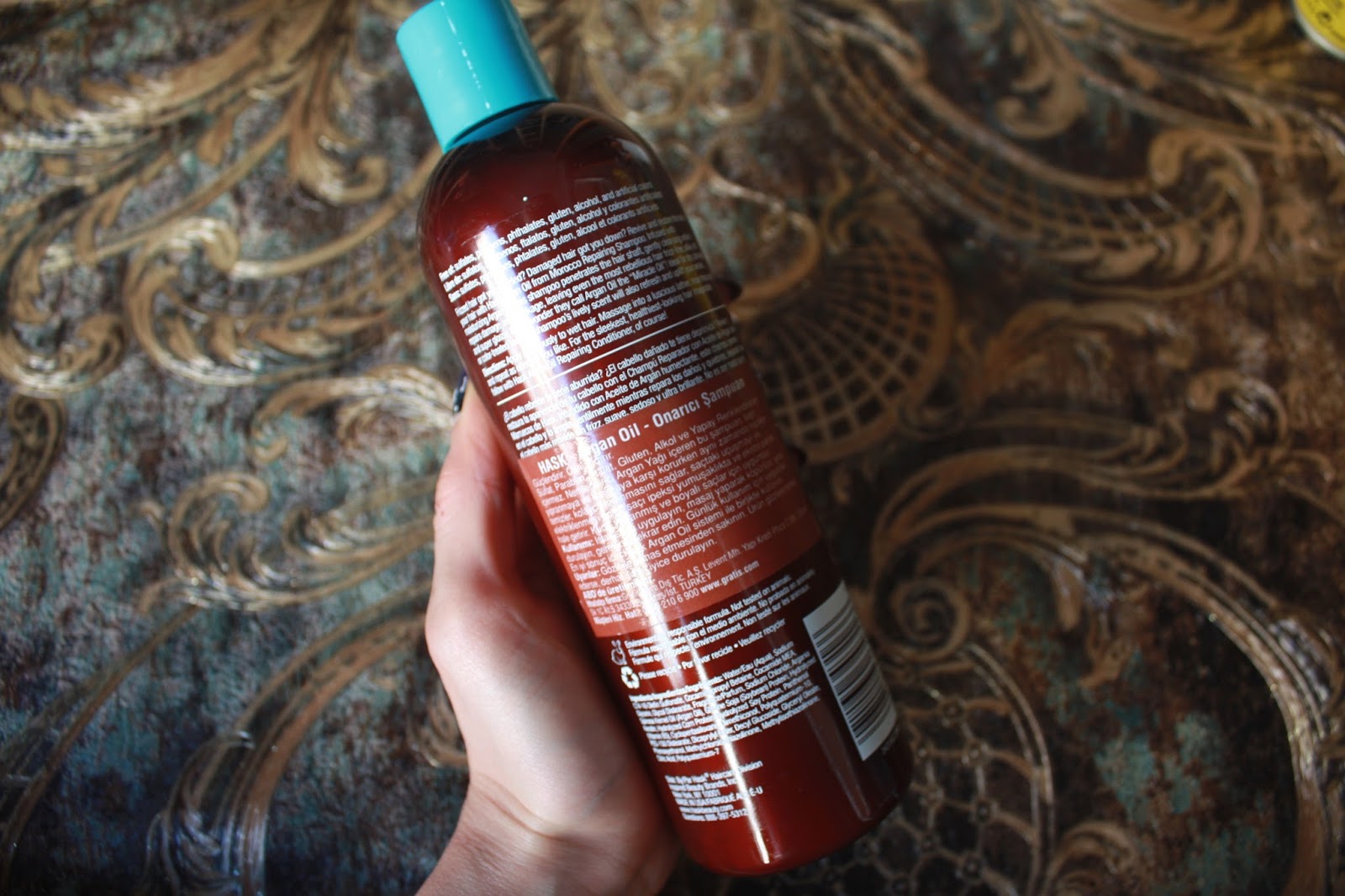 Tugce Aybars: Hask Argan Oil Repairing Shampoo Review / Hask Argan ...