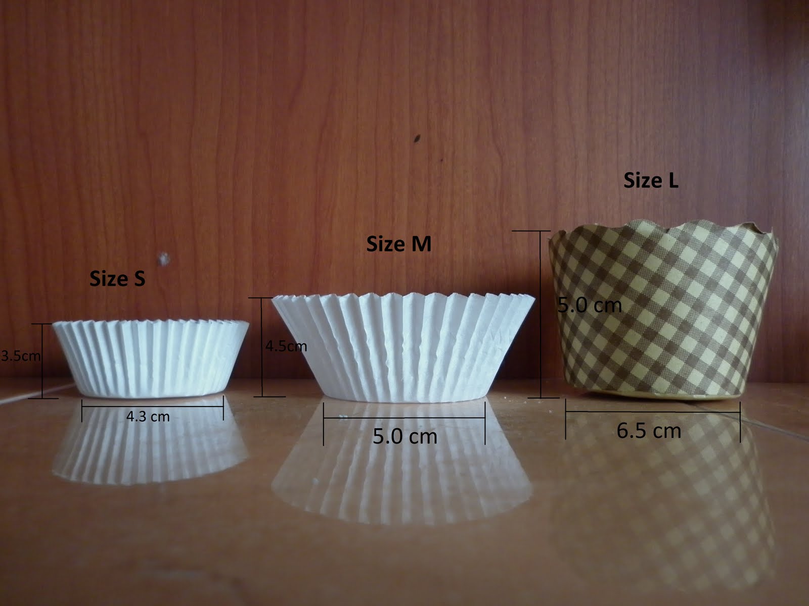 Cuppy Cake by Nina Hilmi: :: Jenis-Jenis Cup & Saiz