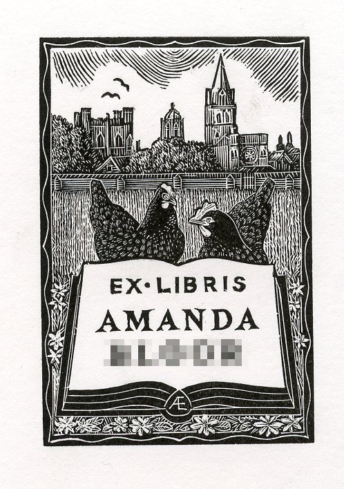 Andy English's Engraved Bookplates: Bookplates 51 - 60