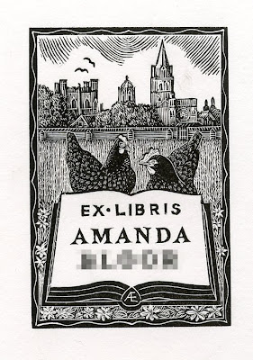 Andy English's Engraved Bookplates: Bookplates 51 - 60