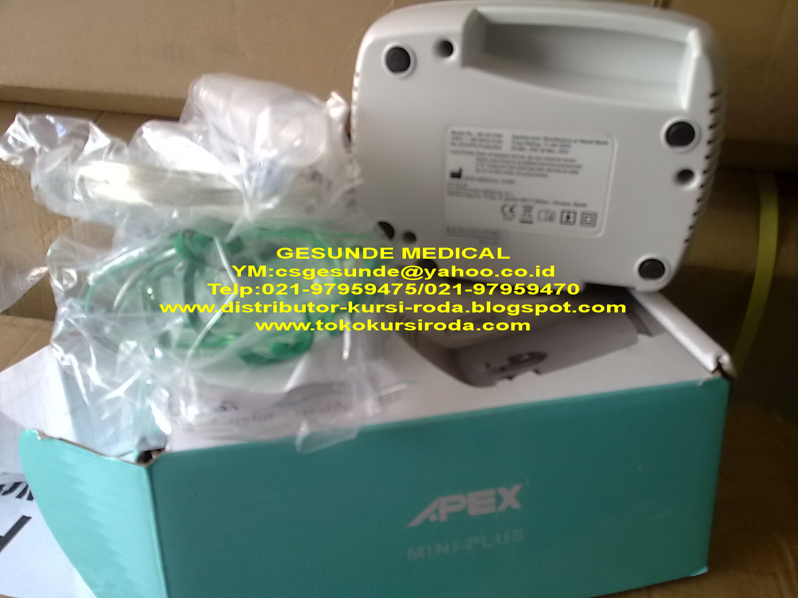 Nebulizer APEX MINI-PLUS - Toko Medis Jual Alat Kesehatan