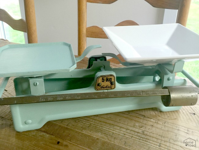 A Refurbished Vintage Scale