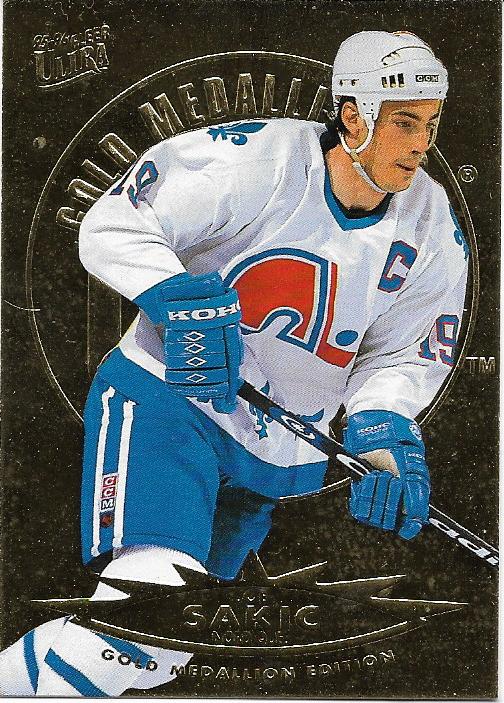 My PCs--one card at a time: Joe Sakic card #123 1995-96 Fleer Ultra ...