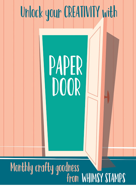 Paper Door - Oh, the PAPERS!!! - Whimsy Inspirations Blog