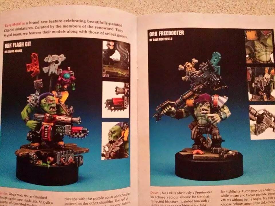 Wargames: más imágenes filtradas de los nuevos Orkos [Warhammer 40K].