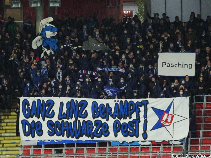 Fußball, Soccer, Calcio & Co.: Blau-Weiß Linz - LASK 1:1 (1:0)