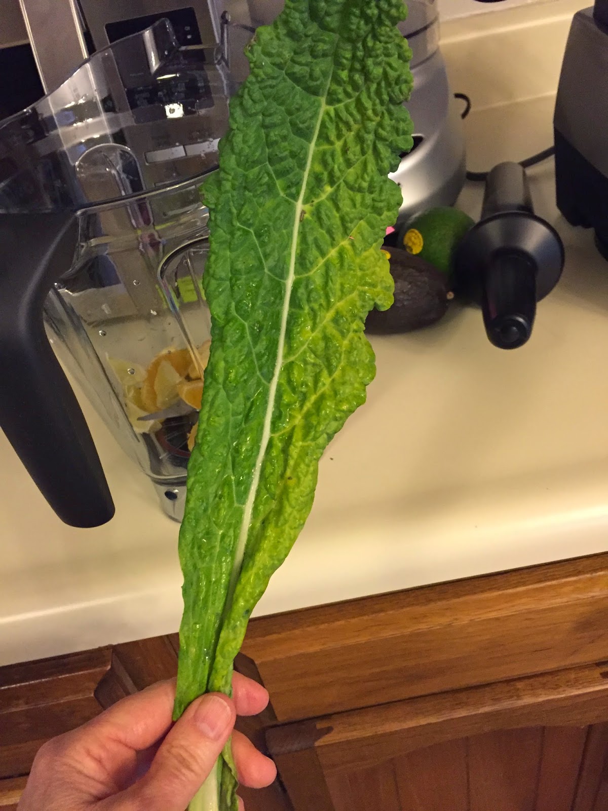 Feeding Ger Sasser: Italian Kale Smoothie