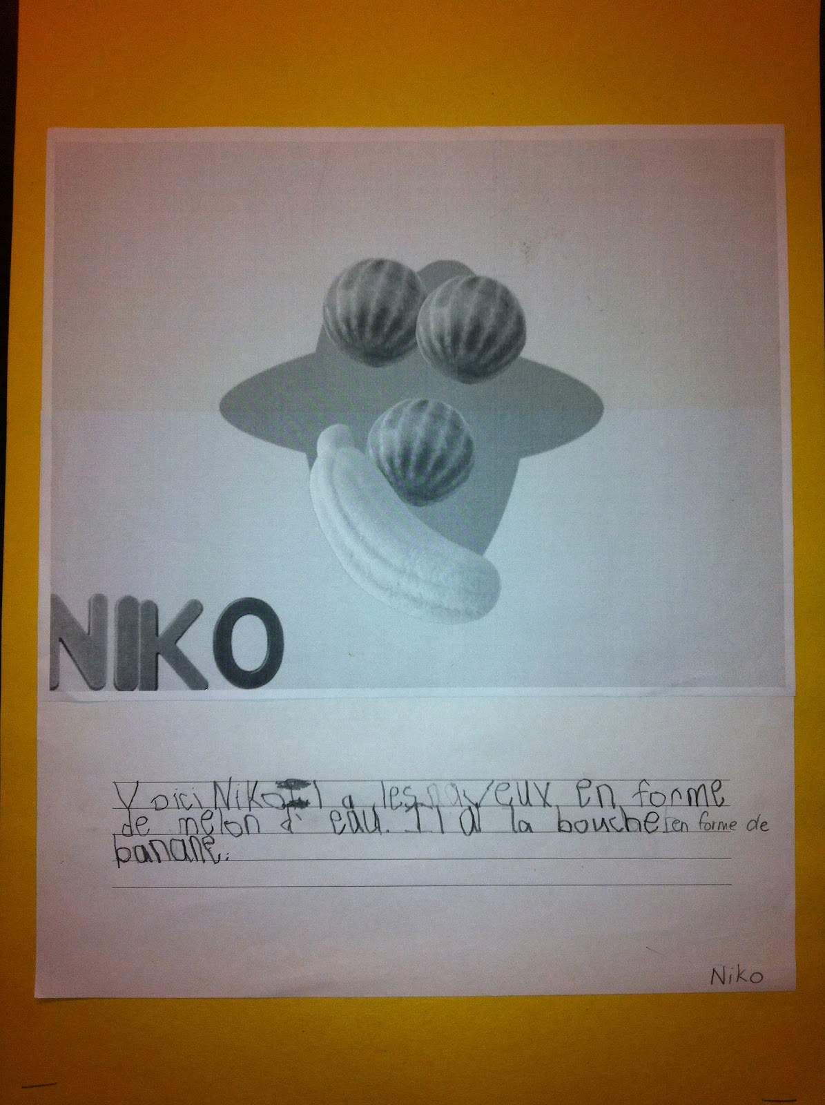 Journey with an iPad: Faces iMake and descriptive writing