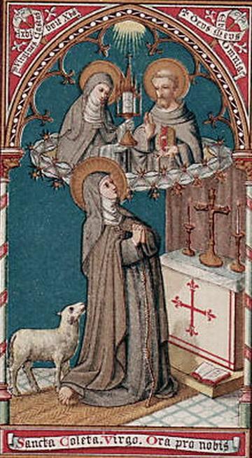 Little Plant of St. Francis: Chaplet of St. Colette of Corbie