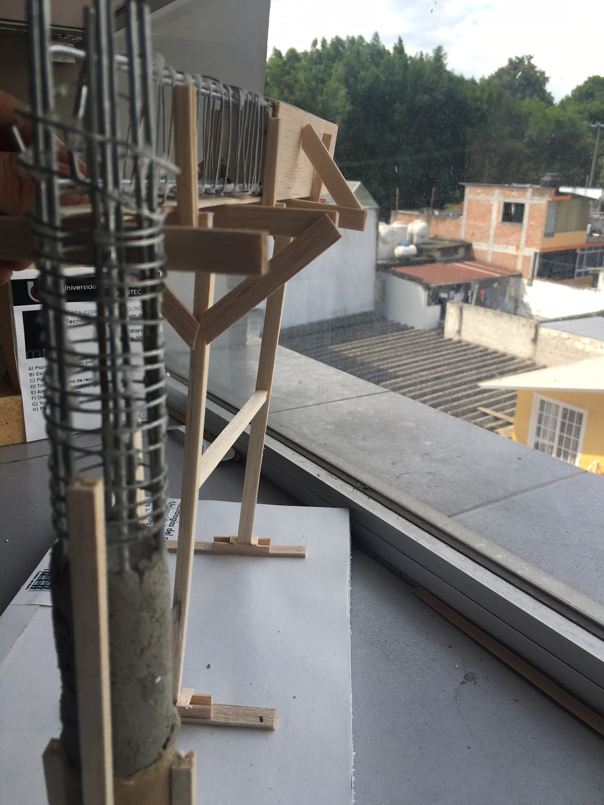 Tecnologías del Concreto ARMADO: Modelo de columna y viga