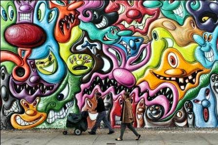 Gambar Seni Graffiti Yang Keren