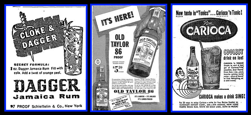 Sisco Vanilla Serves and Drinks: Liquor Ads From the August 25, 1954 ...