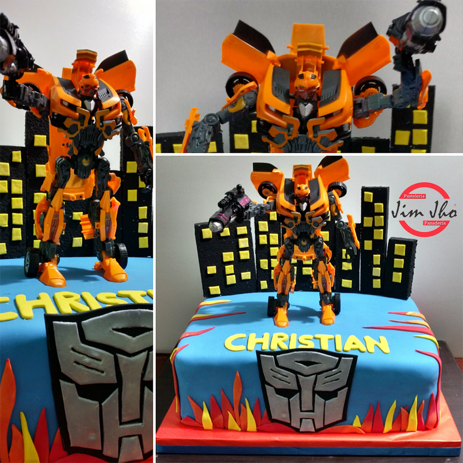 Torta Transformers Bumblebee | Pastelería JimJho
