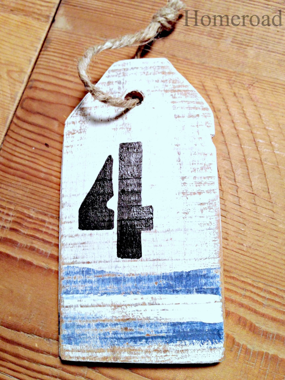 How to Make Buoy Coastal Hang Tags