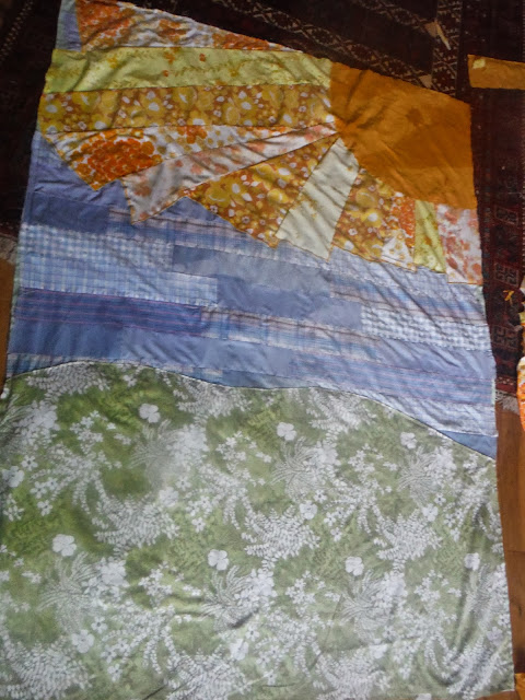 Wonky Patchwork: Haiku's and Flower Quilts