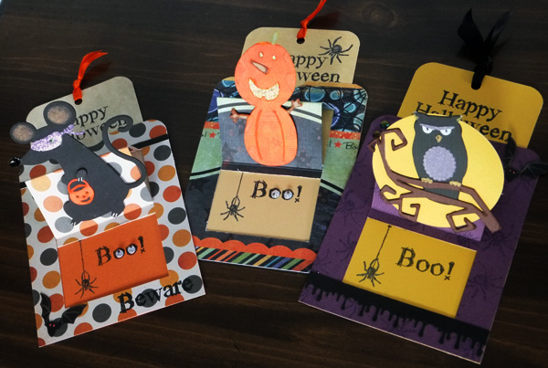 Paper Panacea: Halloween cards to share with my book club...
