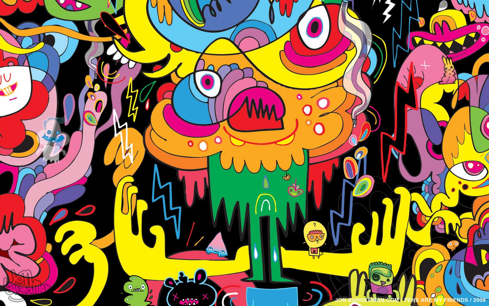 Kirart: Art Research. Jon Burgerman.