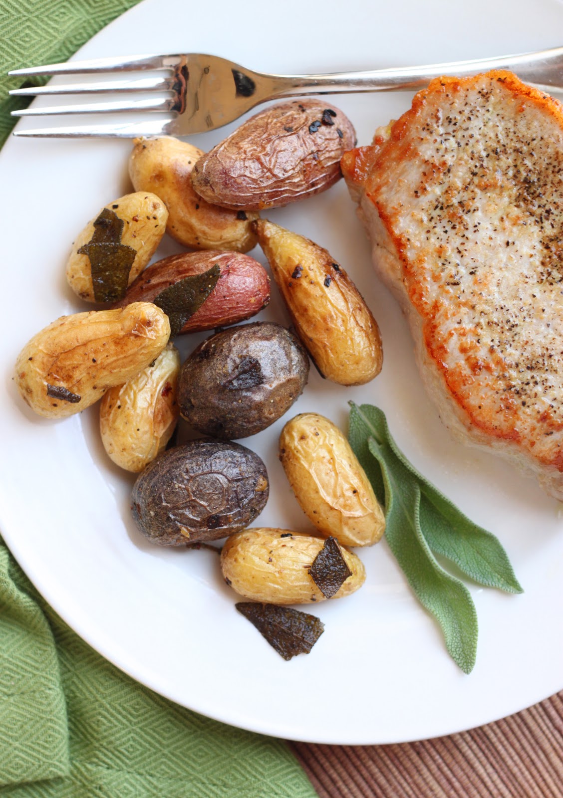 The Cilantropist: Herb Roasted Fingerling Potatoes