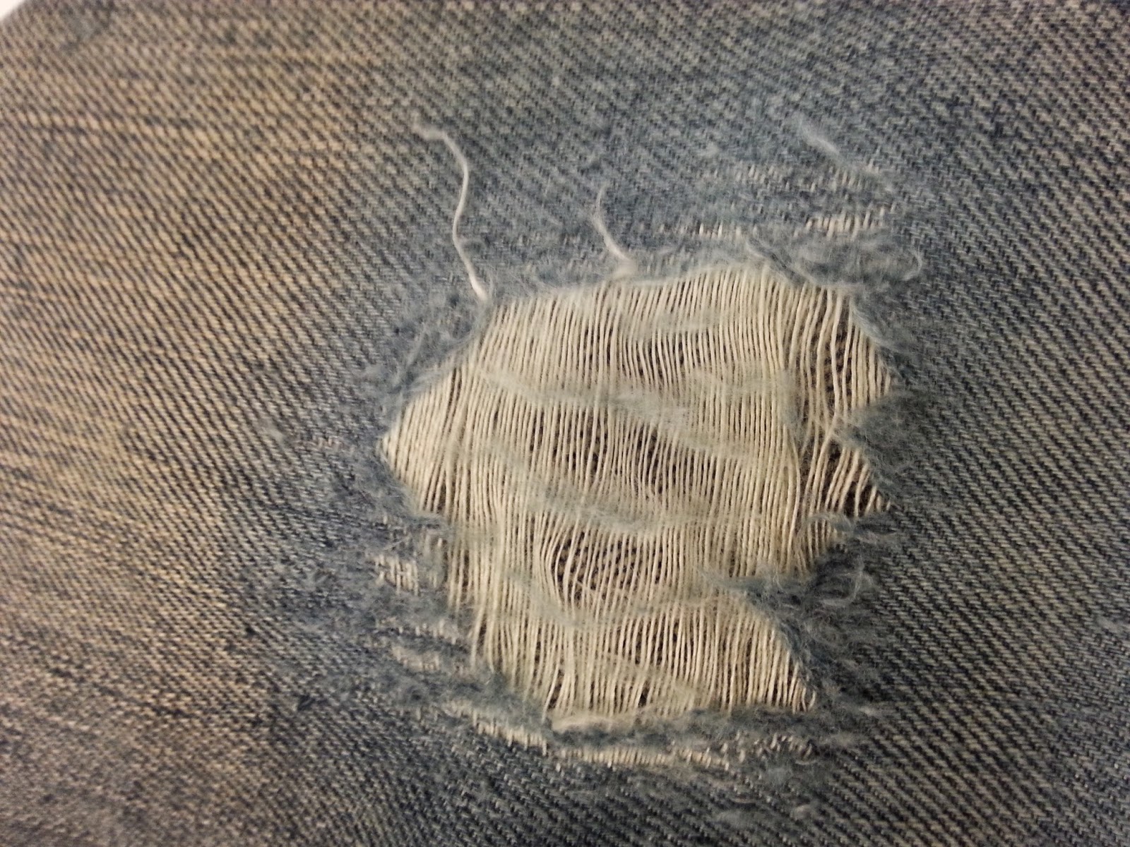 Life of Fry: DIY Denim Distress