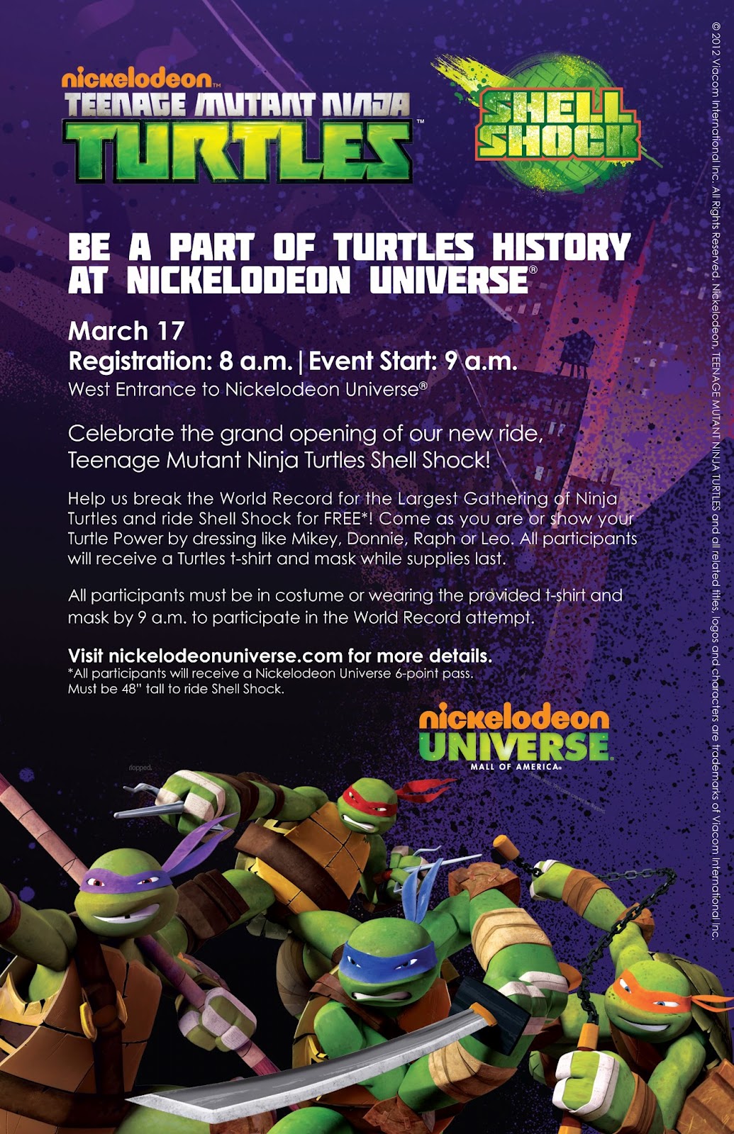TMNT: Shell Shock Grand Opening Event Today!