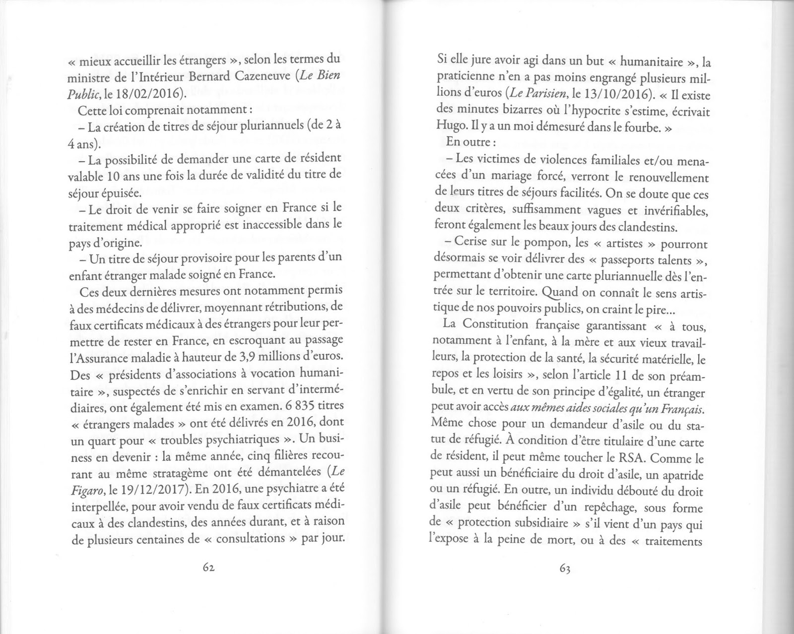 école : références: Laurent Obertone, La France interdite (2018)