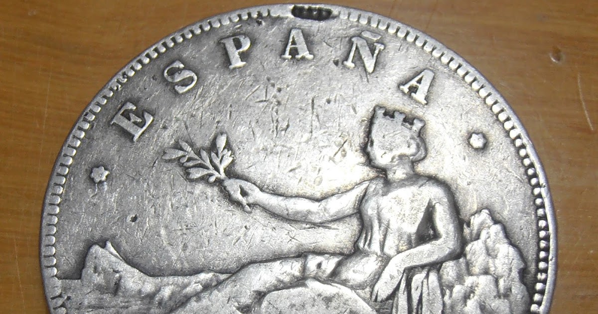 Numismática 5 - CDMX: España Antigua moneda de 5 Pesetas de plata (1 ...