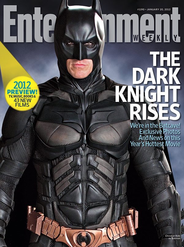 TUDO SOBRE BATMAN: Batman é a capa da revista Entertainment.