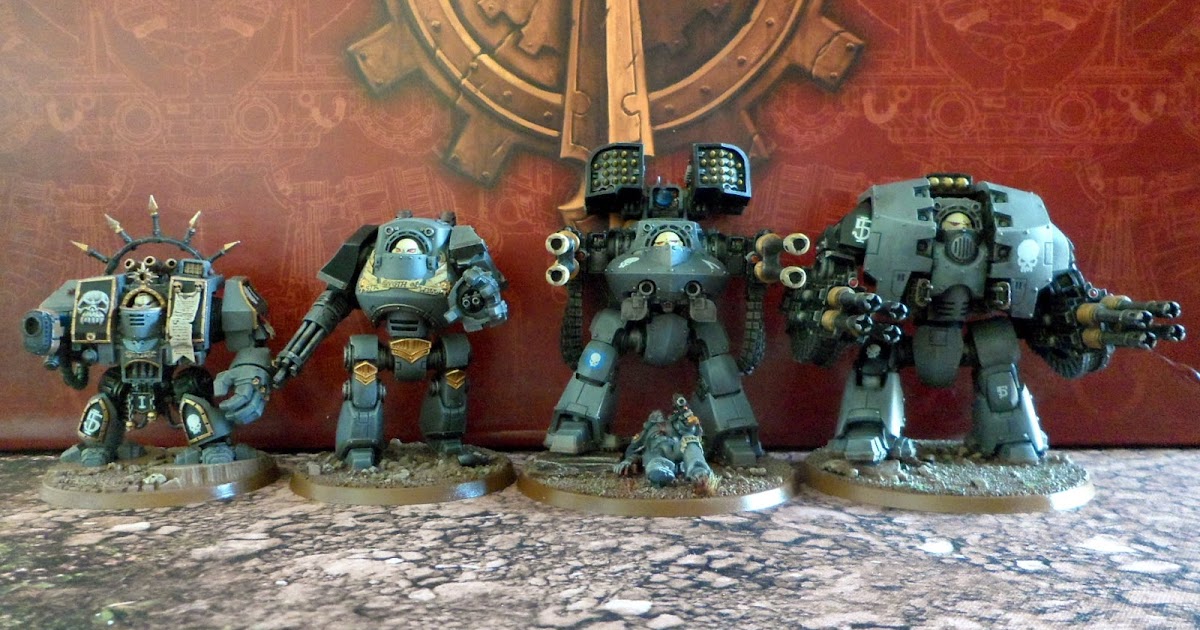 WeeMen: After Dreadtober - Size Comparison Deredeo Dreadnought