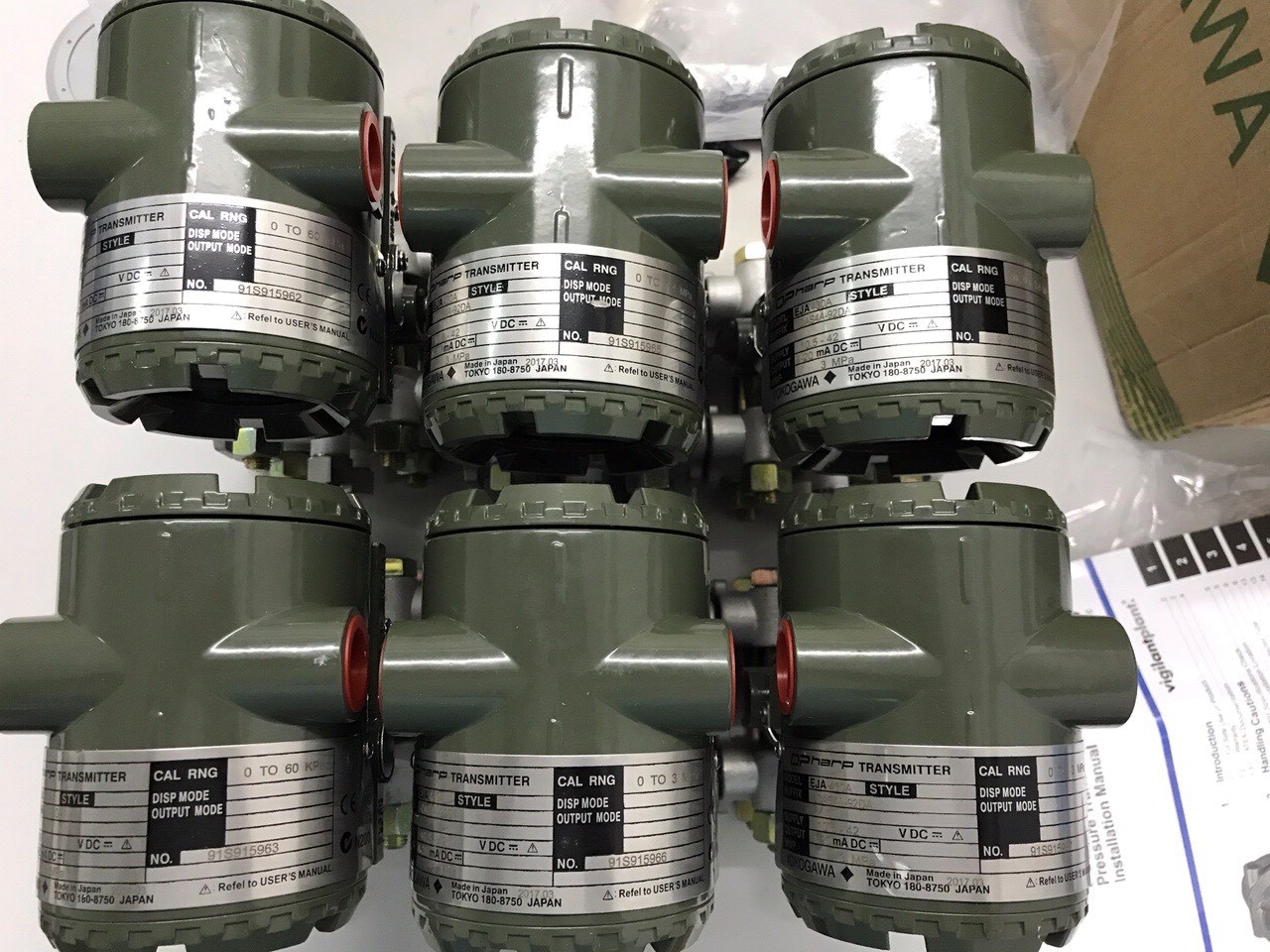 ITP INVESTMENT & TRADING LTD: YOKOGAWA - DPHARP Pressure Transmitters ...