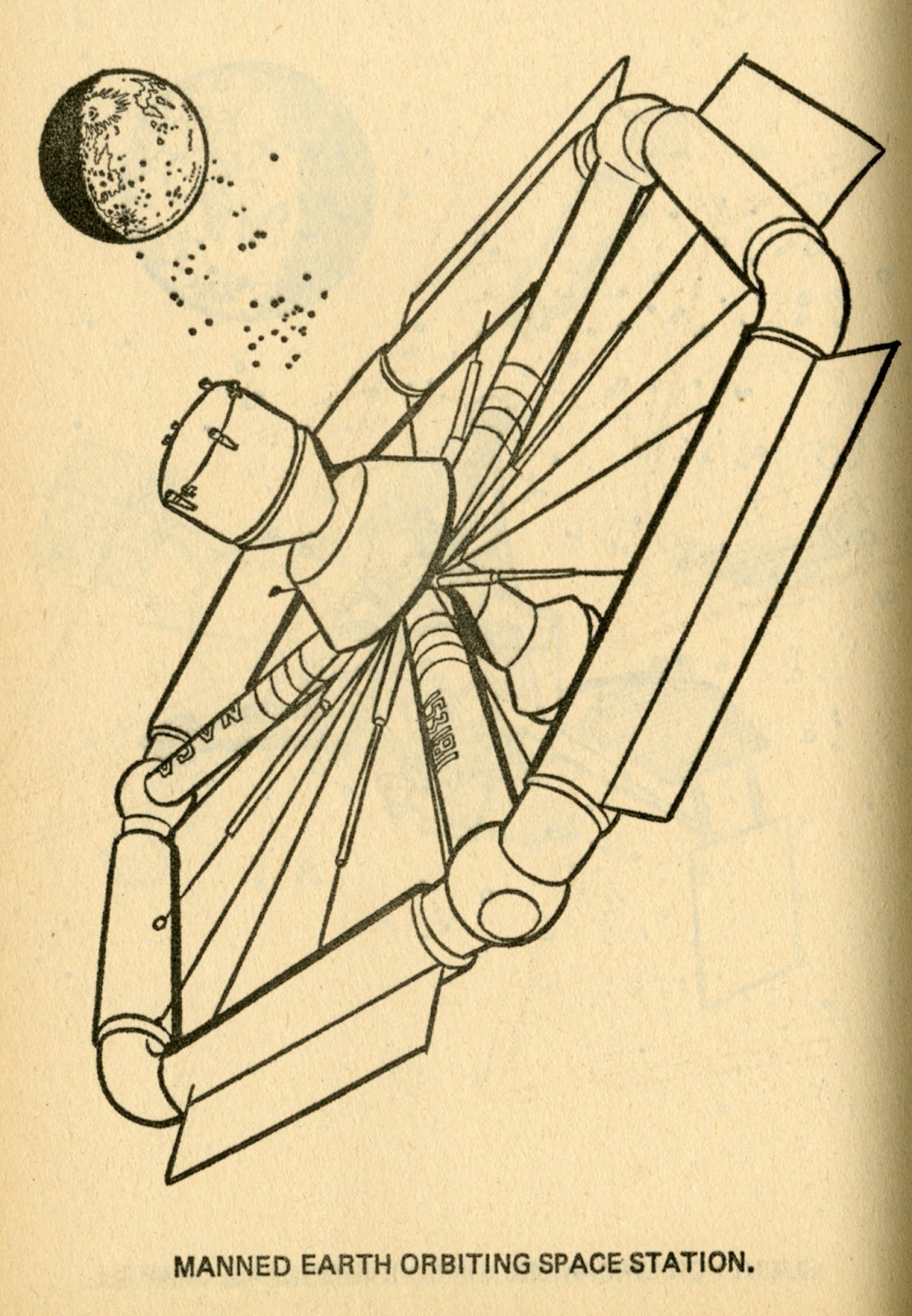 Dreams of Space - Books and Ephemera: We Land On The Moon Coloring Book ...