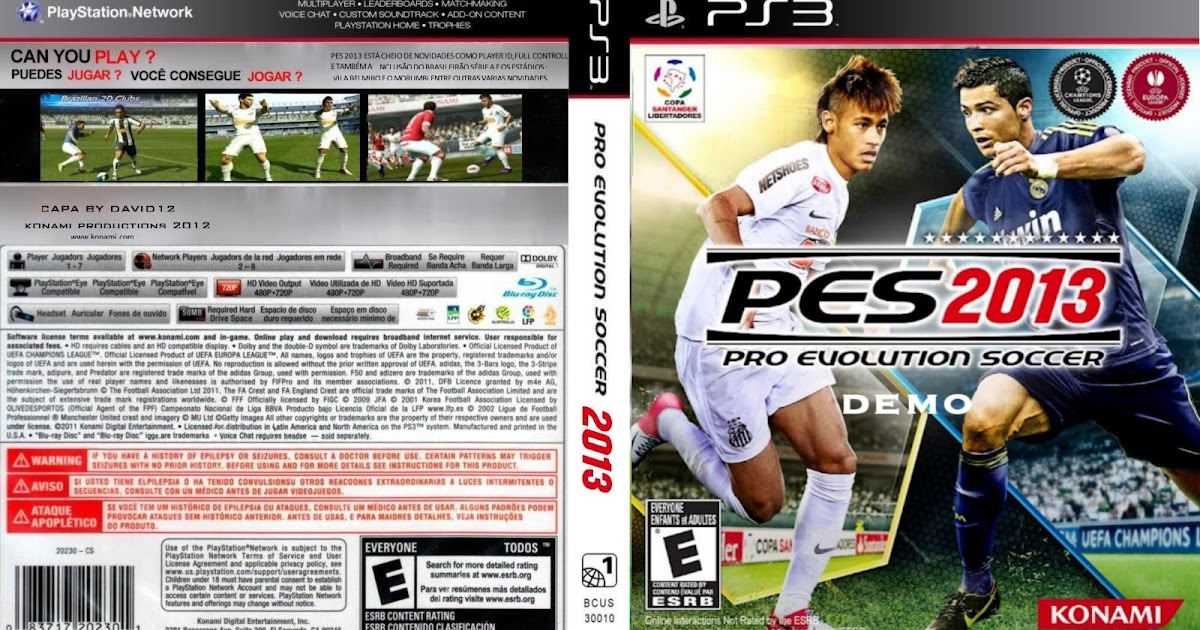 Baixar Games Gratuitos: Download Pro Evolution Soccer 2013 (PS3)