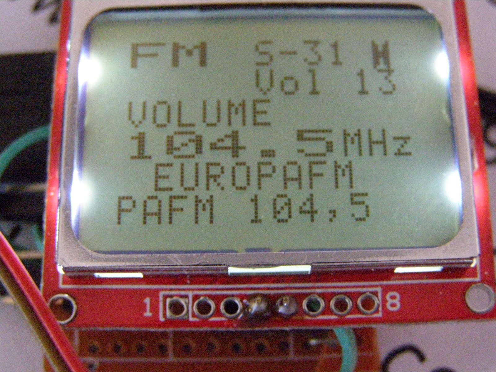 Arduino tehNiq: FM radio with RDA5807