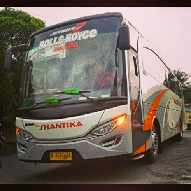 Rute dan Tarif Bus Po. New Shantika - Jalur Bus