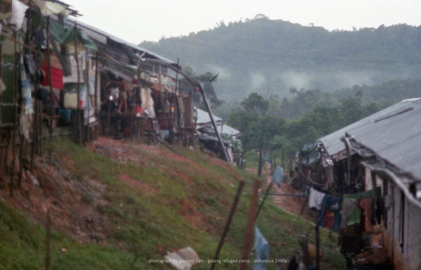Galang Refugee Camp-Site I & Site II: Photographs by Gaylord Barr ...