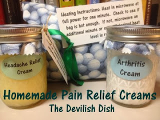 The Devilish Dish: Homemade Pain Relief Creams