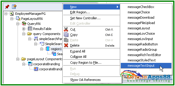 Oracle Applications Oracle Application Framework Oaf Creating Search Page