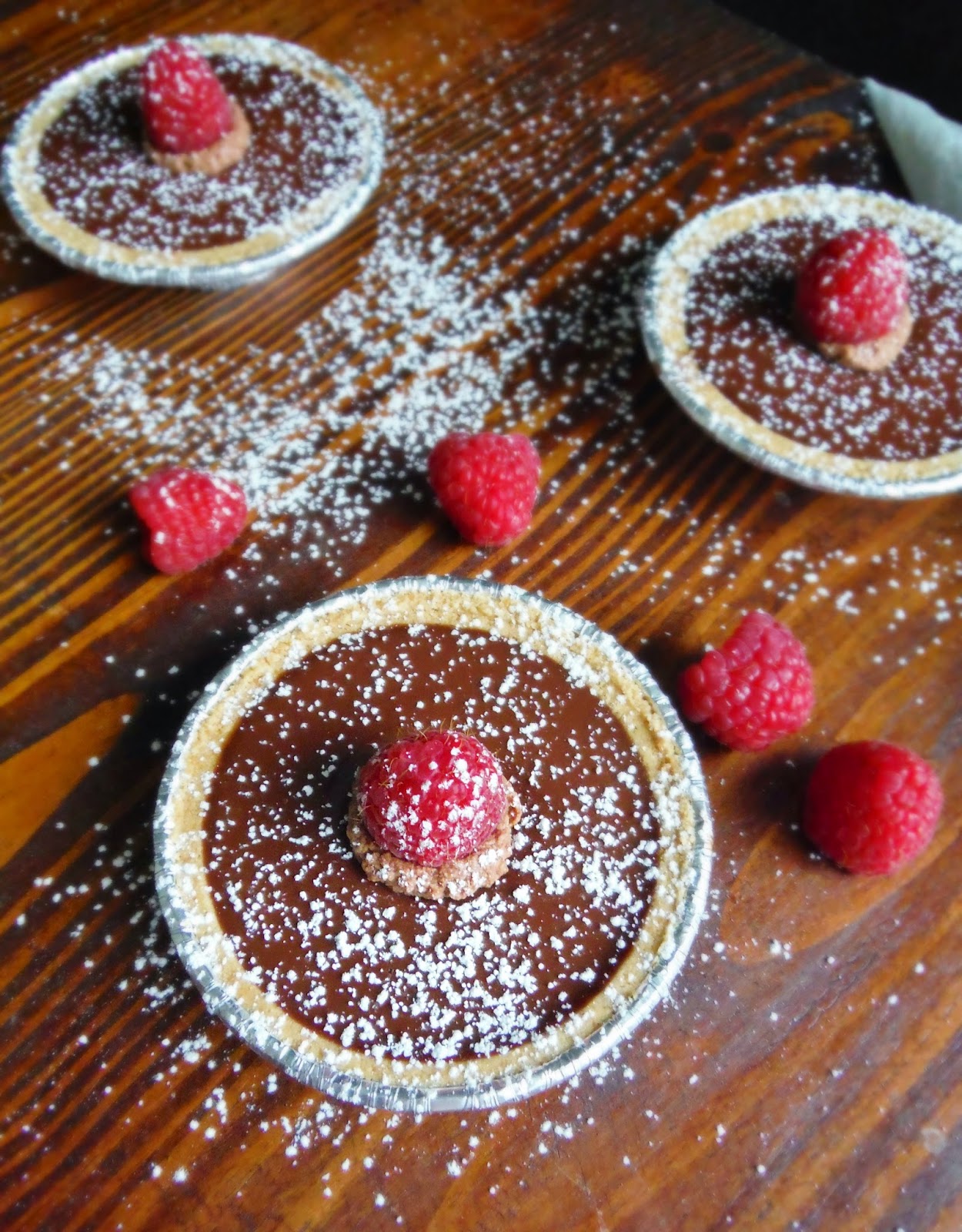 King's: Mini Raspberry Ganache Tarts | No Bake!