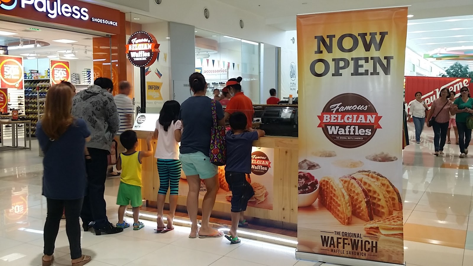 Experience the Famous Belgian Waffles at SM City Baliwag