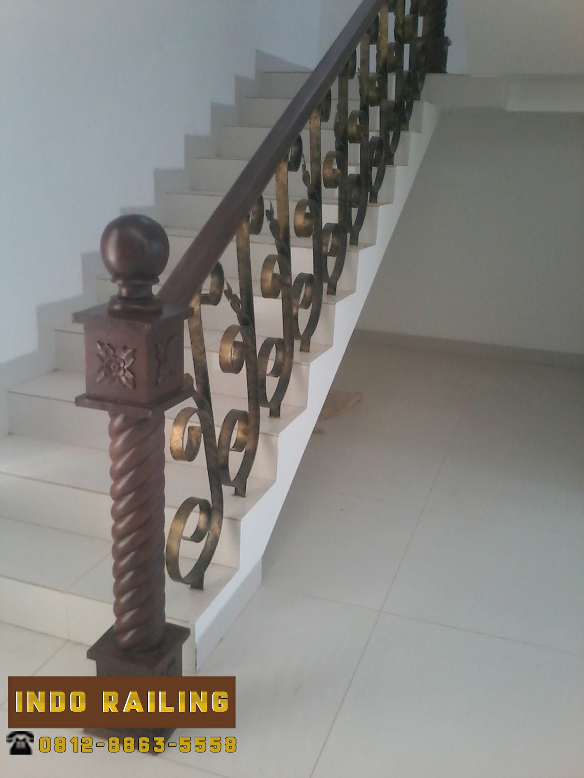 Kumpulan Model Desain Kontruksi Railing Tangga Kayu Minimalis ~ INDO ...