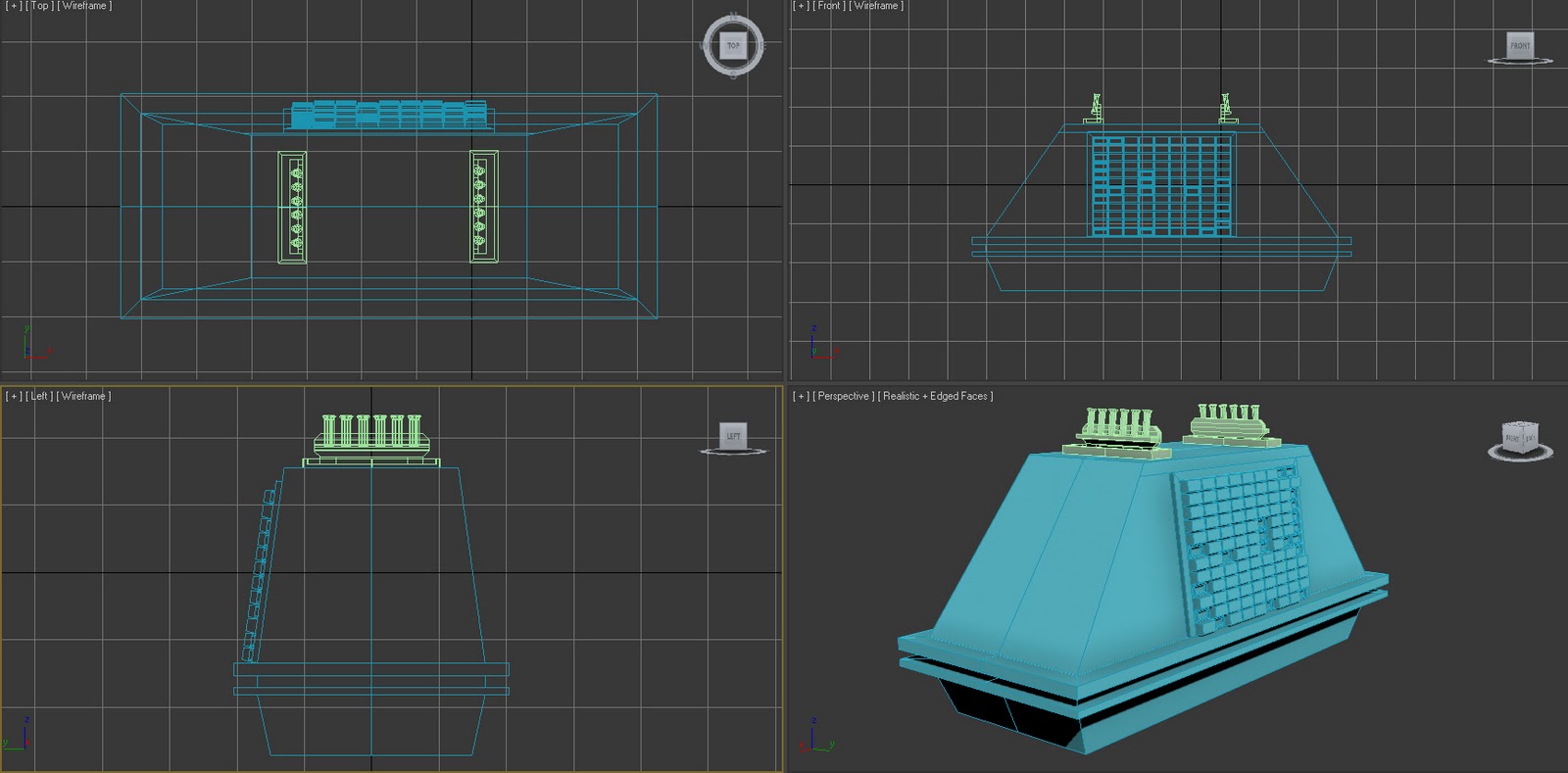 Eric Venables (1005668/1) 3D Modelling: Mouse Droid Model