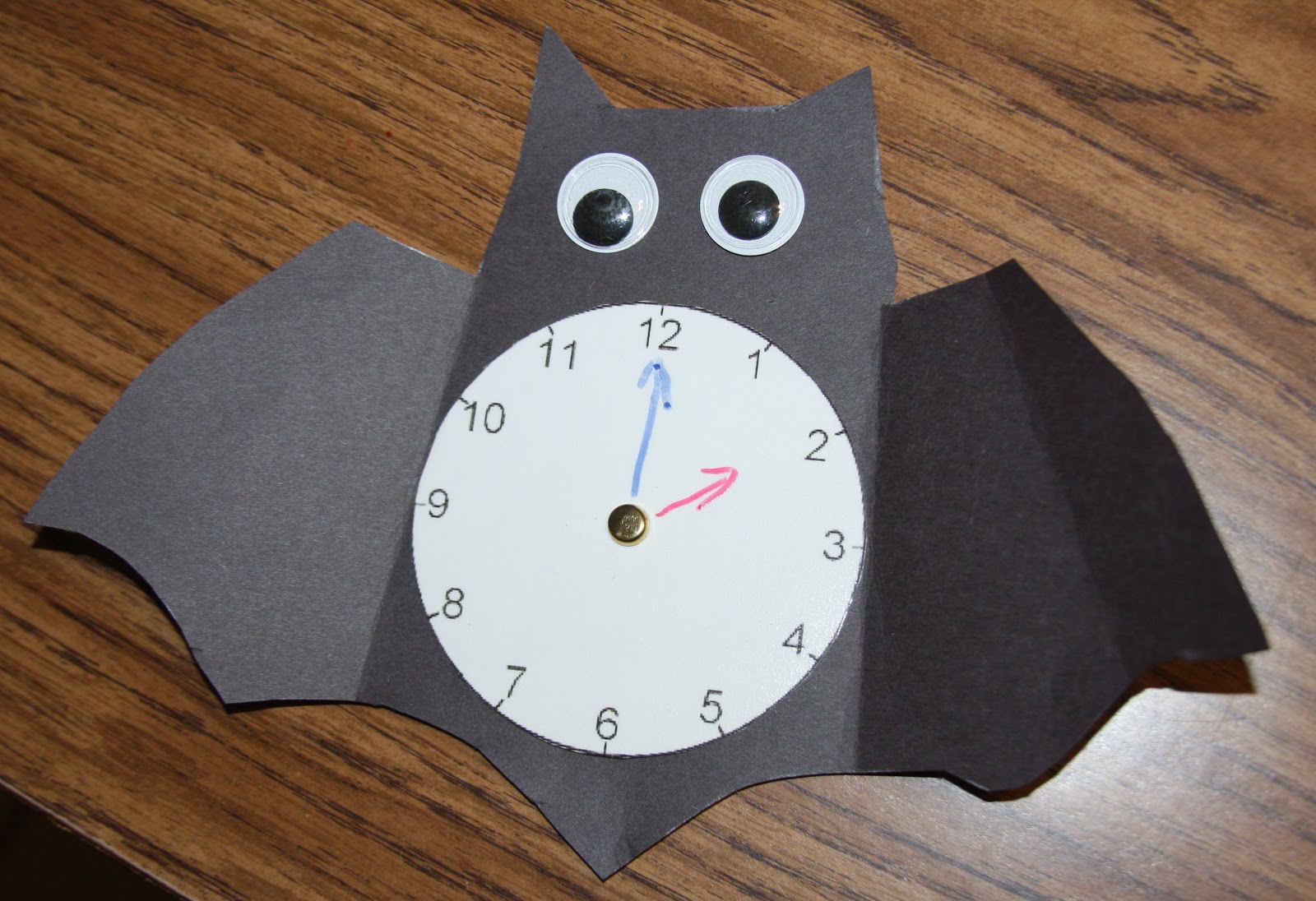 A Learning Journey: T is for Telling Time: Bats Around the Clock