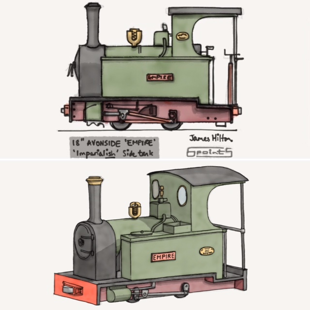 Avonside 'Imperial' (ish) in 006.5... - Narrow Gauge Modelling - RMweb