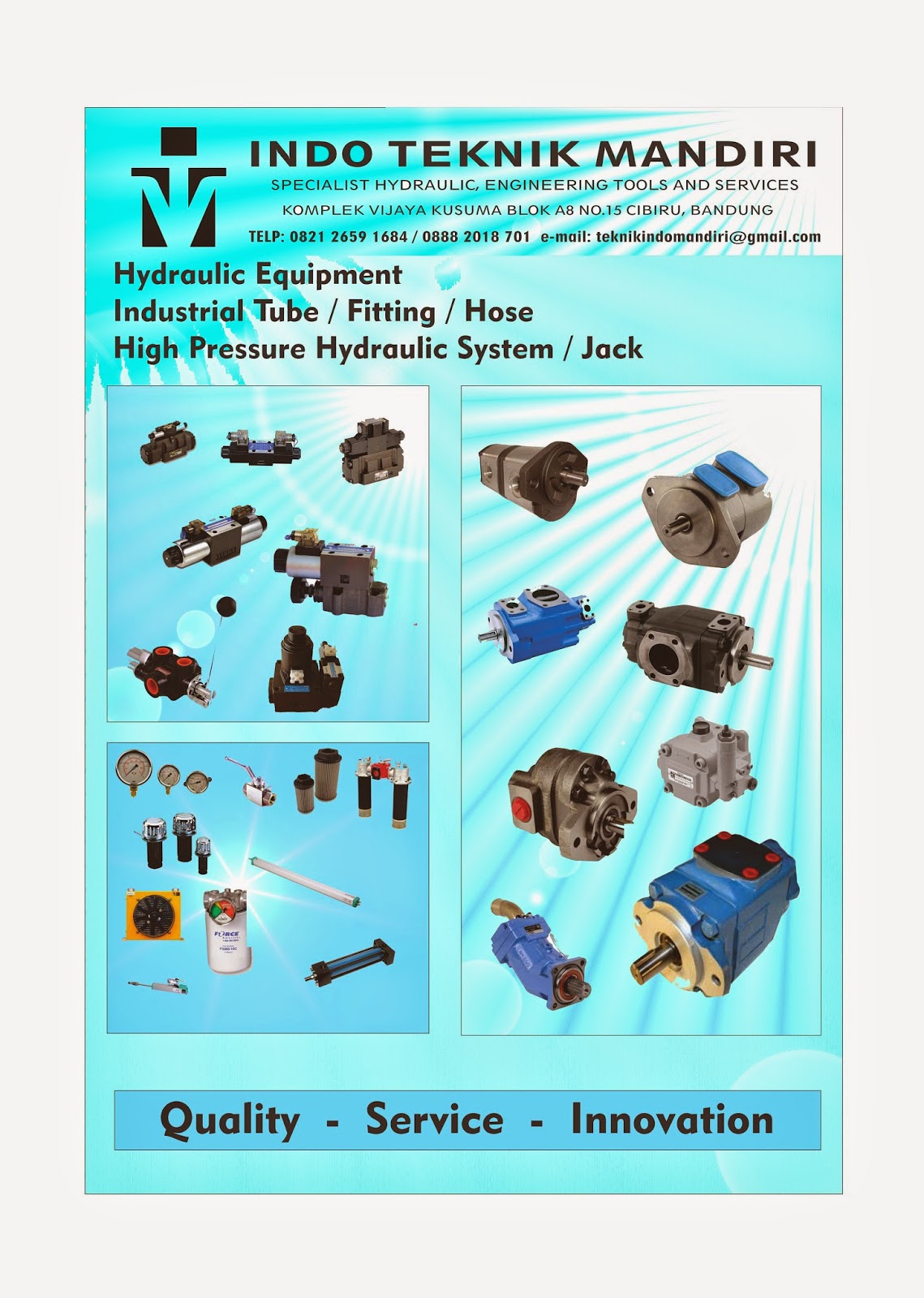CV, Indo Teknik Mandiri: Specialist Hydraulic, Engineering parts and ...