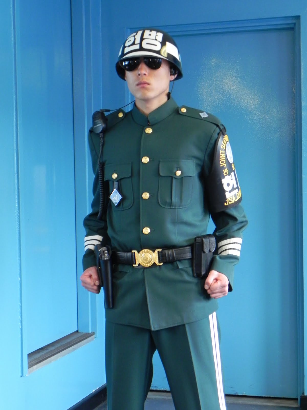 Wright Around the World: jsa (joint security area), south korea