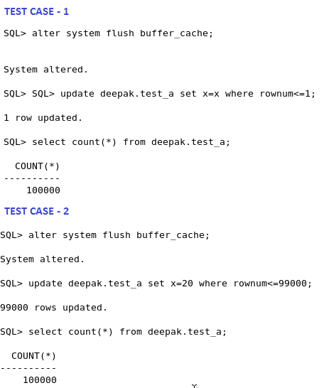 Deepak Bhatnagar's Oracle Blog !: Buffered Read or Direct Path Read? Understand query behavior ...