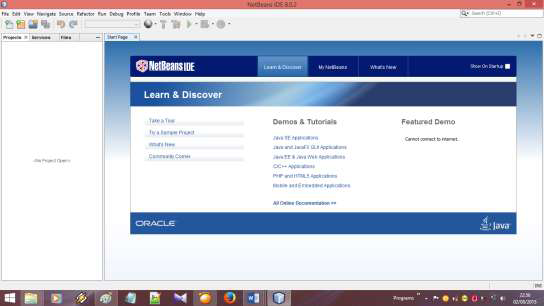 DASAR JAVA NETBEANS - KODE PERTAMA BAHASA PEMROGRAMAN JAVA ~ JONCODE