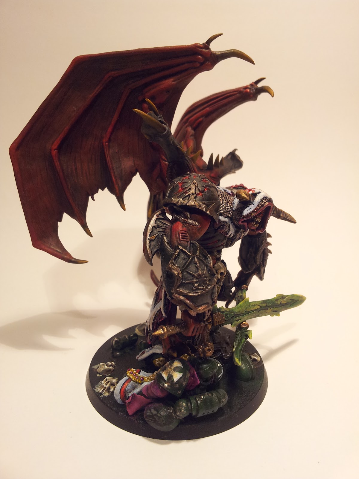 Wh 40k modelling blog by Agis: Fallen Dark Angel