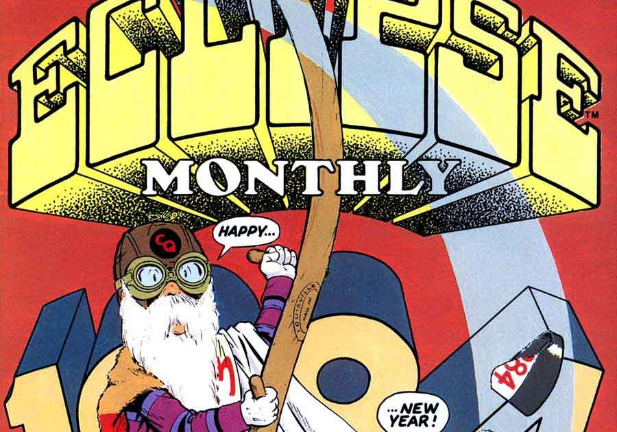 Eclipse Monthly #4 - Marshall Rogers art & cover - Pencil Ink