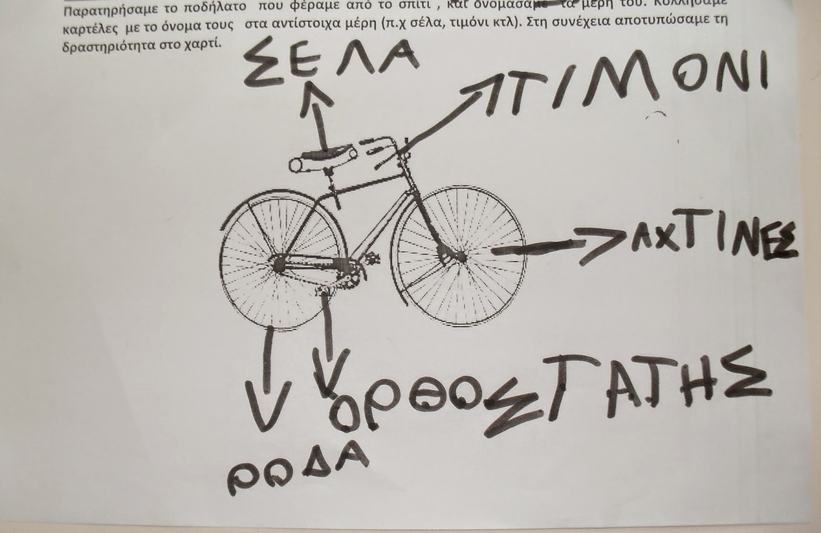 Καλημέρα Νηπιαγωγείο: ΤΟ ΠΟΔΗΛΑΤΟ ΜΟΥ....