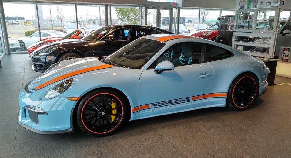 We'll Take This Porsche 911 R In Gulf Blue, Thank You Very Much